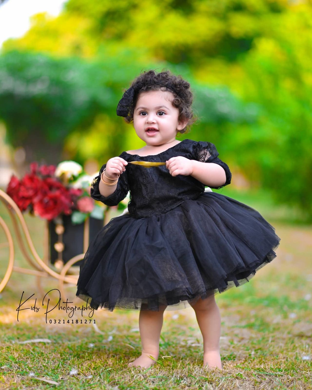 Black Lace Frock – Bloon | Dressing Little Dreams