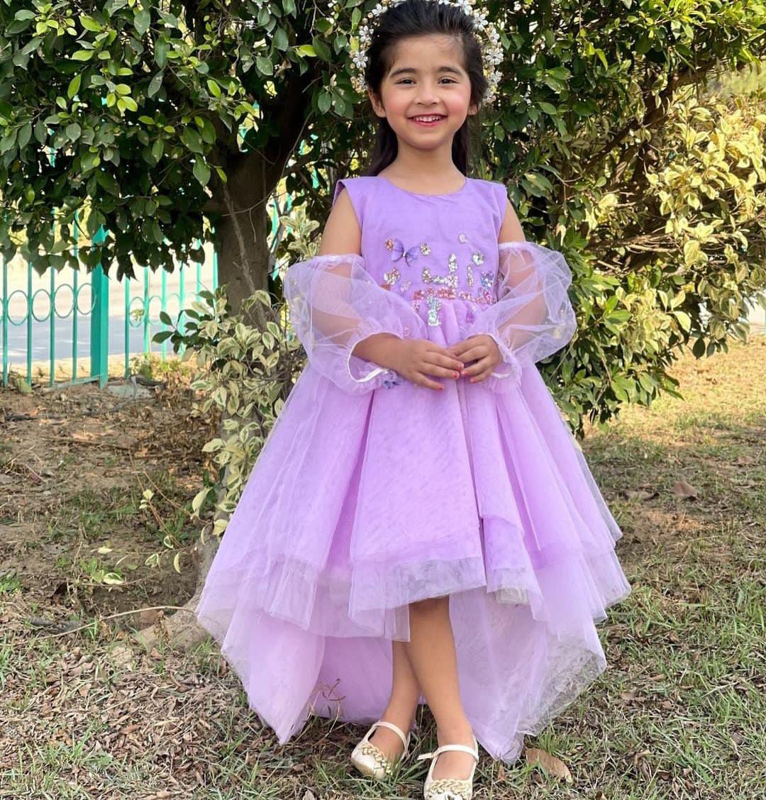 Aster Dress Lilac – Bloon | Dressing Little Dreams