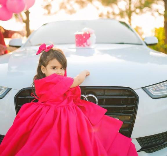 Queen of hearts pink frock – Bloon | Dressing Little Dreams